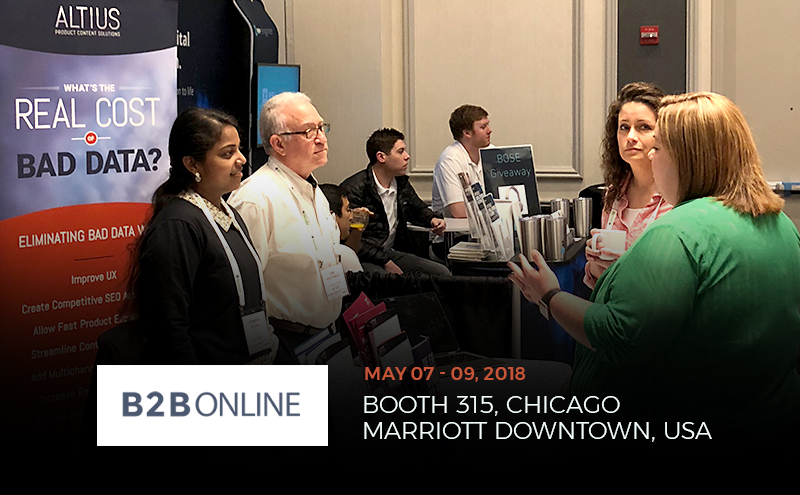 B2B eCommerce Online May 7-9, 2018, Marriott Downtown